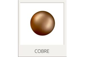 Color COBRE tendencia para interiores y exteriores