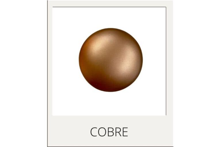 Color COBRE tendencia para interiores y exteriores